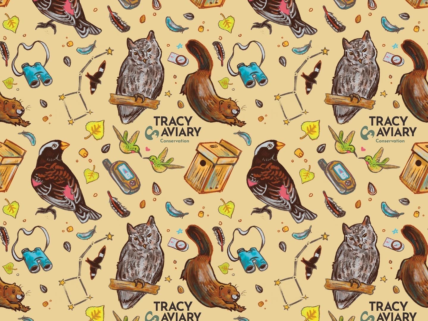 Tiny Zoologist Illustration